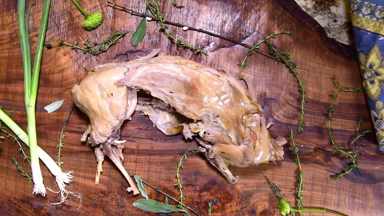 Rabbit Confit - YouTube
