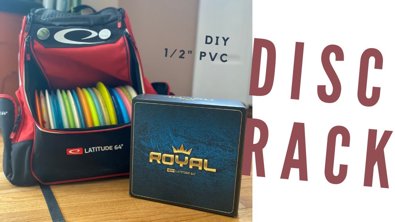 Disc Golf Rack | Cheap DIY Assembly | PVC - YouTube