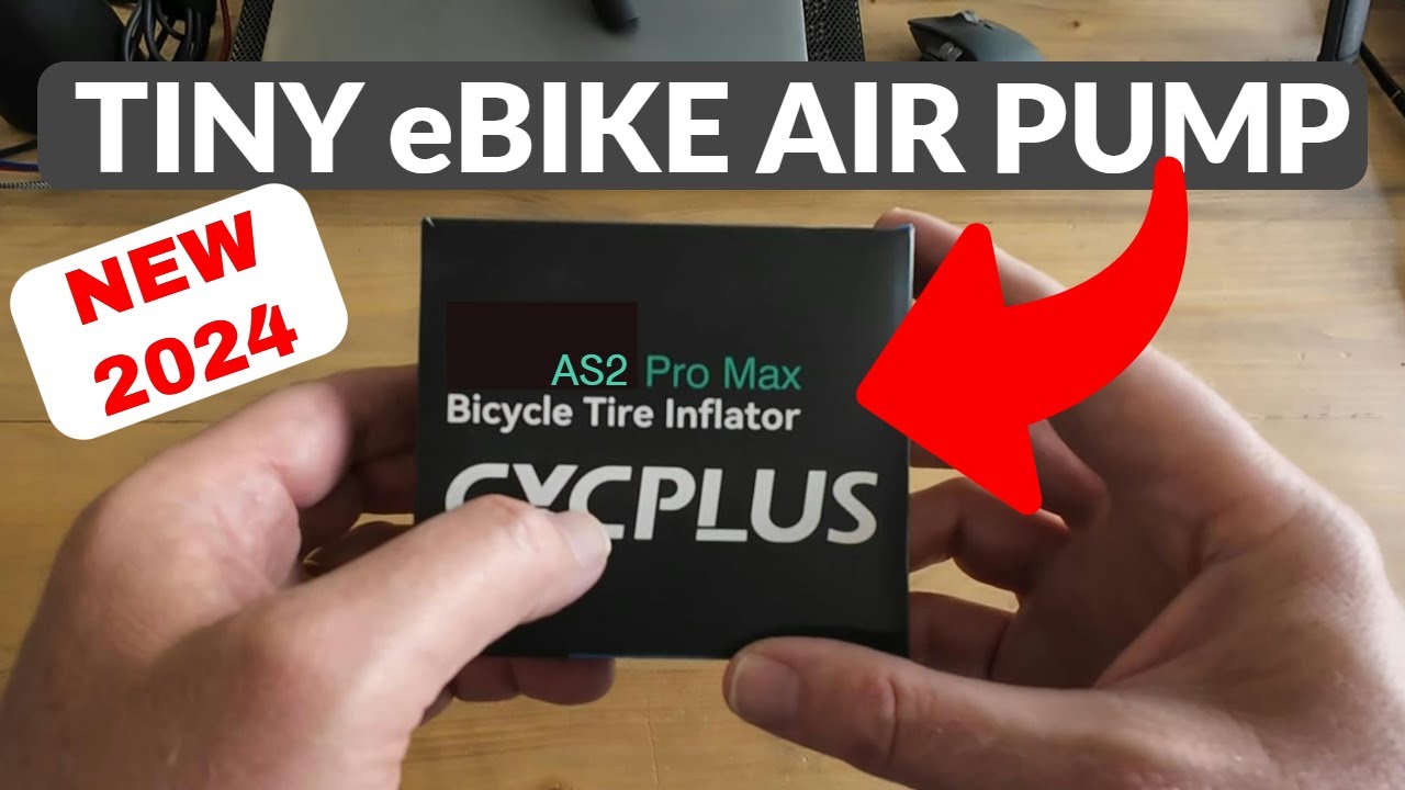 Smallest eBike Tire Pump | CYCPLUS AS2 PRO MAX - YouTube