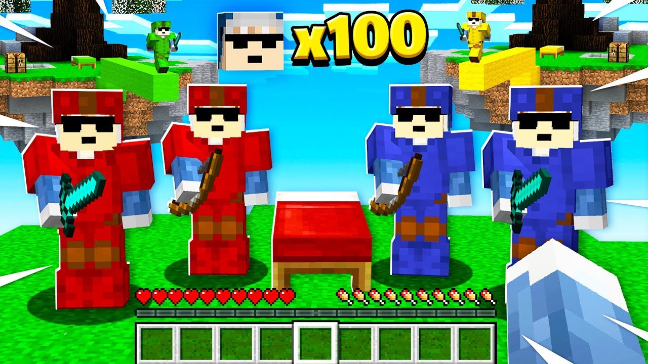 I Took Over HYPIXEL With 100 SHARK SKINS! - YouTube