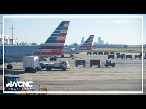 Charlotte airport seeing more delays and cancellations Thursday - YouTube