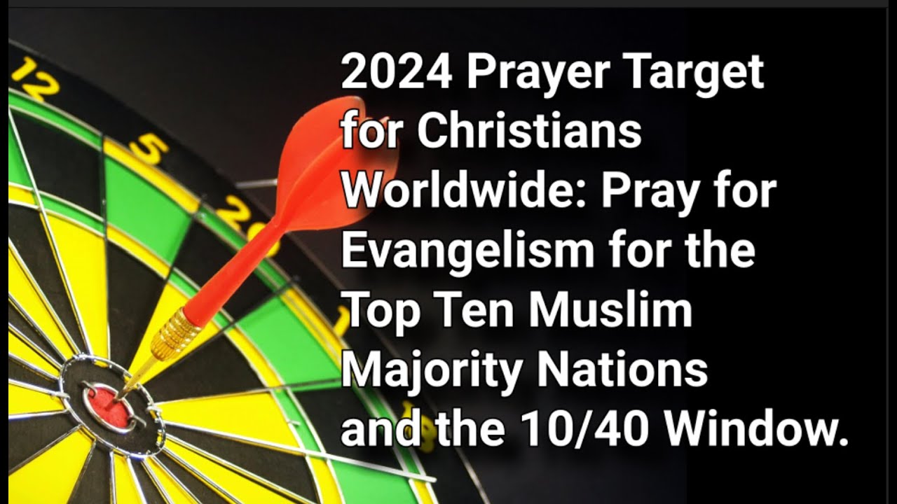 "2024 Prayer Target: Christians MUST Pray for Evangelism in Muslim ...