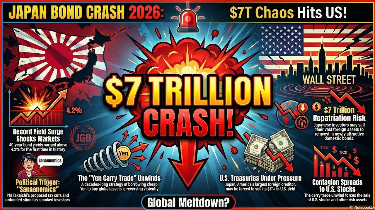 Japan Bond Market Crash 2026: $7 Trillion Chaos & Massive US Impact ...