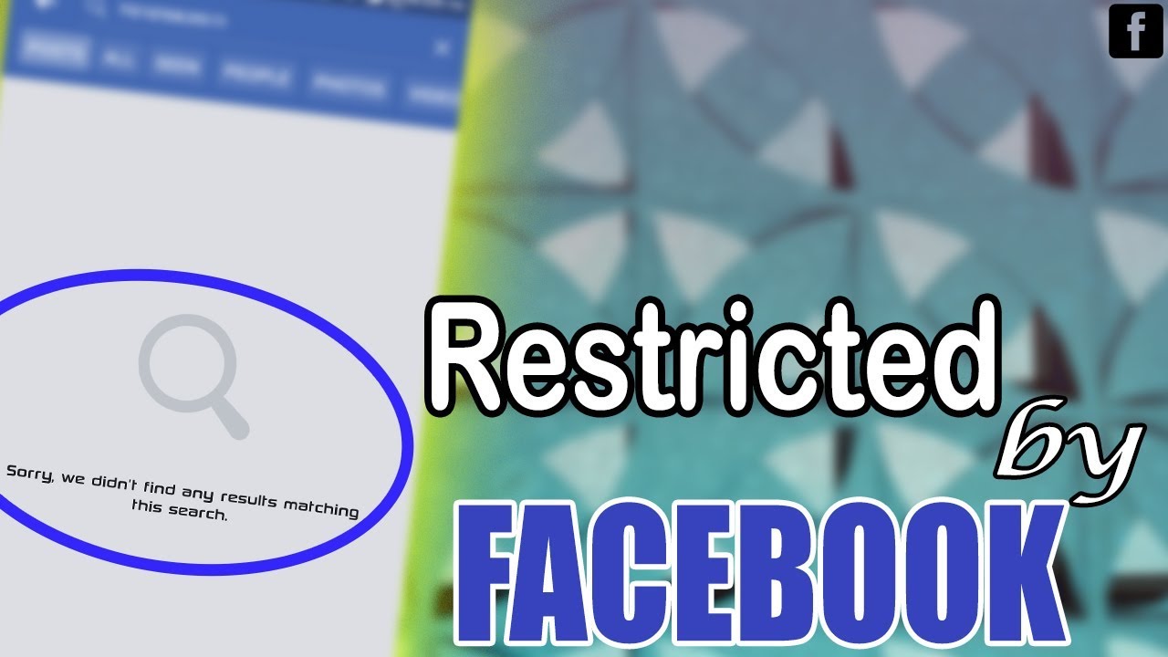 Facebook's new restriction- features blocked - YouTube