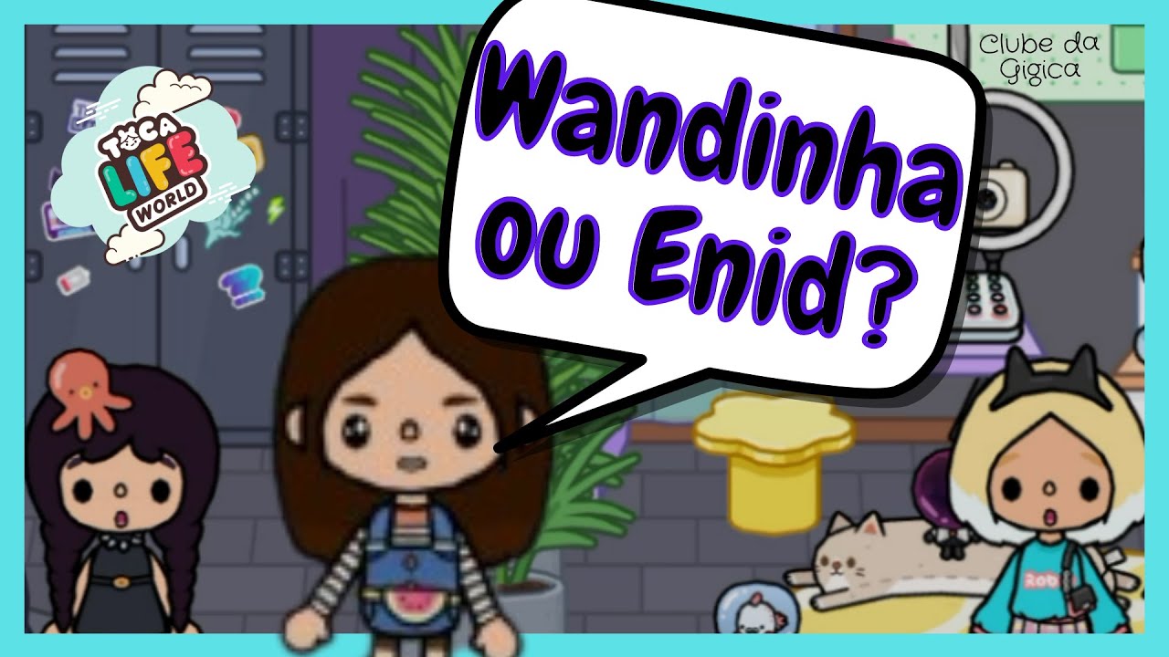 QUARTO DA WANDINHA E DA ENID | DECORAÇÃO | TOCA LIFE WORLD - YouTube
