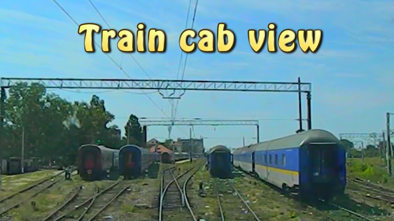 Train cab view-Führerstandsmitfahrt-Carriage view-train-treni-trenes ...