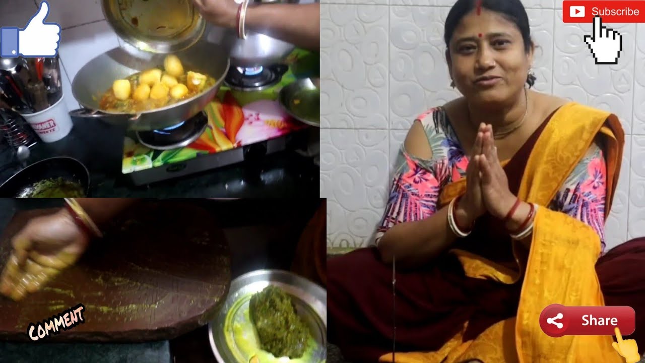 aaj ham bana rahe hai ande ki sabji brocoli ke sath aur ghatkol ||full ...