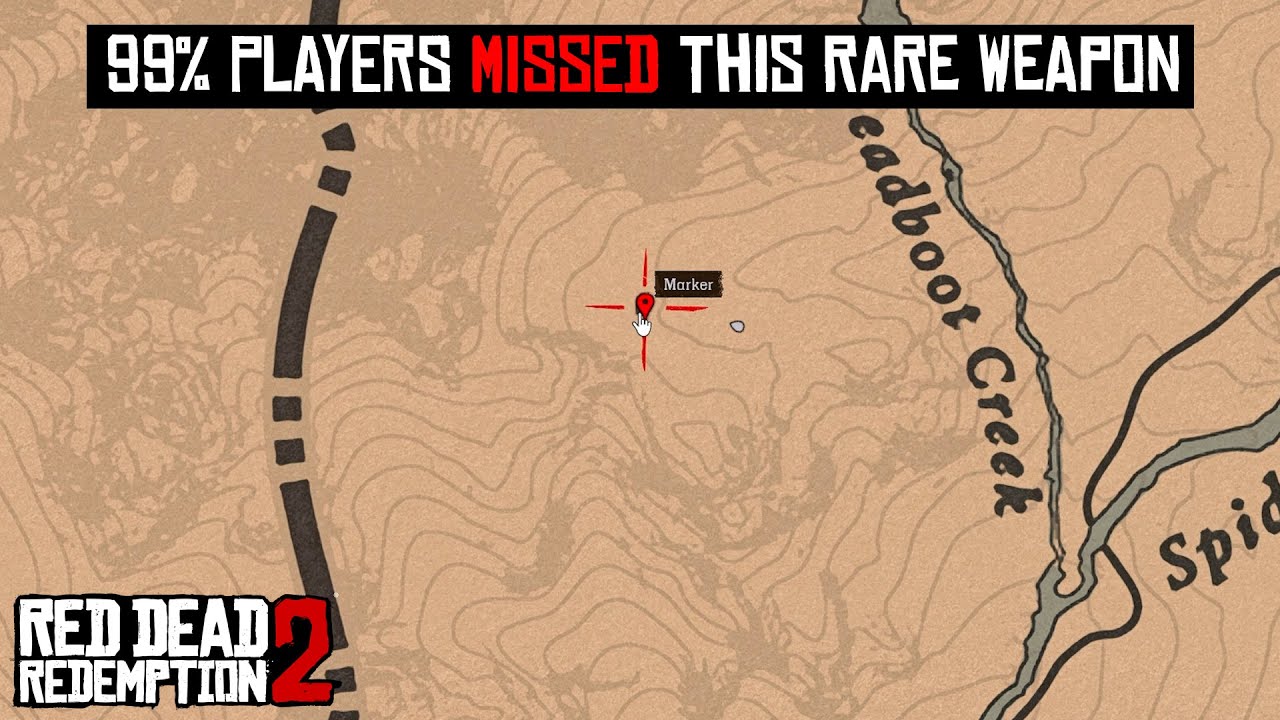 99% Players Missed This Rare Weapon At Early Chapter - RDR2 - YouTube