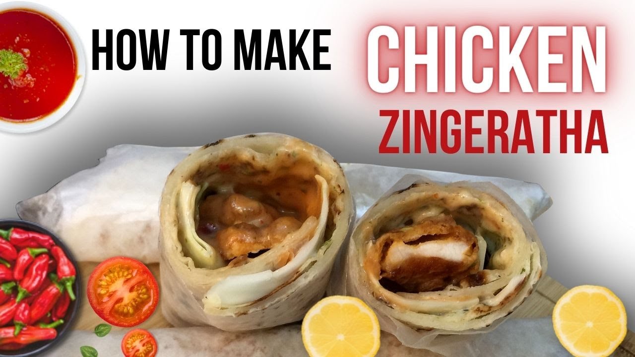 Zingeratha by Rasoi Ki Duniya SS | Zingeratha Roll Commercial Style ...