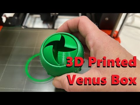 Venus Box 3D print - YouTube