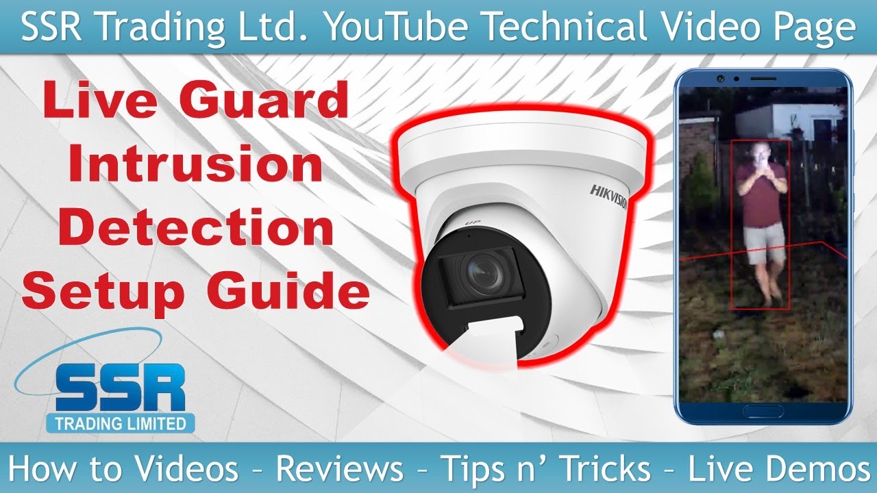 Hikvision Live Guard ColorVu Camera Intrusion Warning Detection VCA ...