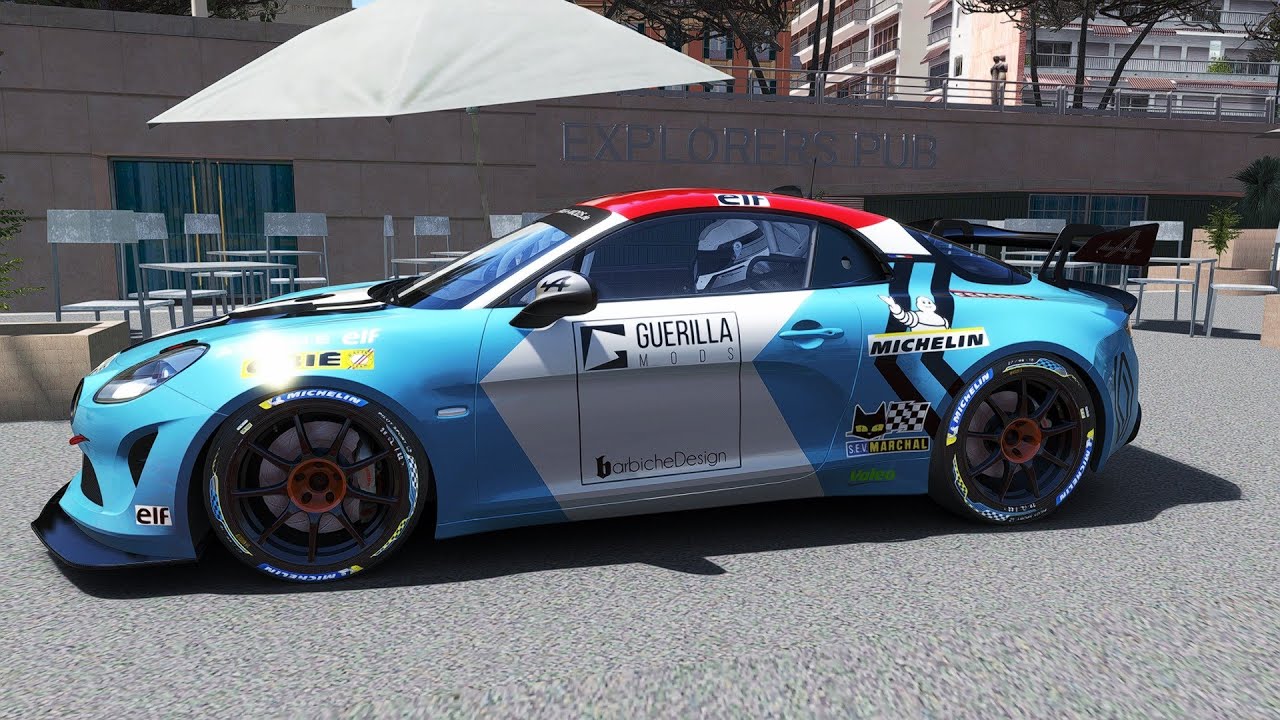 Assetto corsa . Alpine A110 GT4 ../ - YouTube