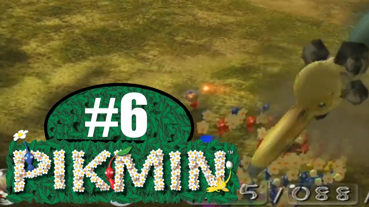 Pikmin Episode 6: Day 6 "Burrowing Snagret" - YouTube
