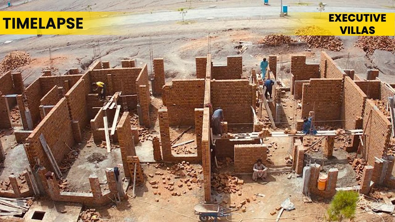 COMPLETE HOUSE CONSTRUCTION TIME-LAPSE | FULL HOUSE CONSTRUCTION ...