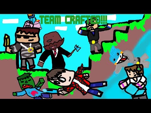 Team crafted - Fan art/Speed art - YouTube