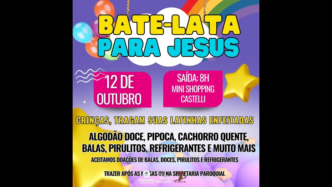 Bate Lata para Jesus - YouTube