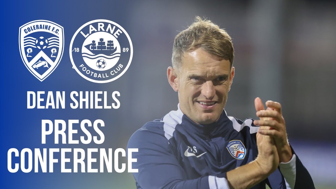 PRESS CONFERENCE | Dean Shiels | Friday 30th August 2024 - YouTube
