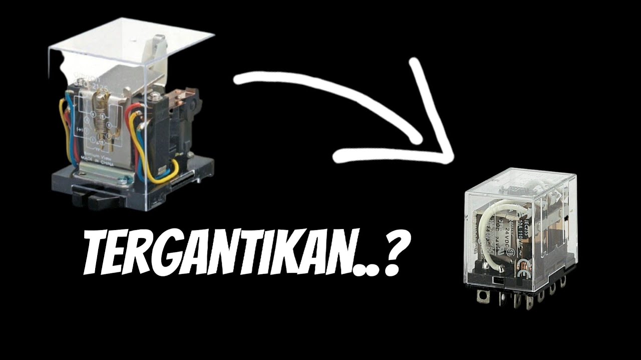 CARA KERJA RELAY PENGGANTI IMPULSE RELAY/LATCHING RELAY - YouTube