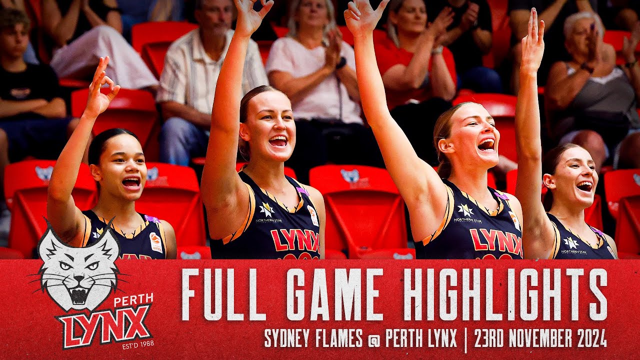 Perth Lynx Highlights vs Sydney Flames | November 23, 2024 - YouTube