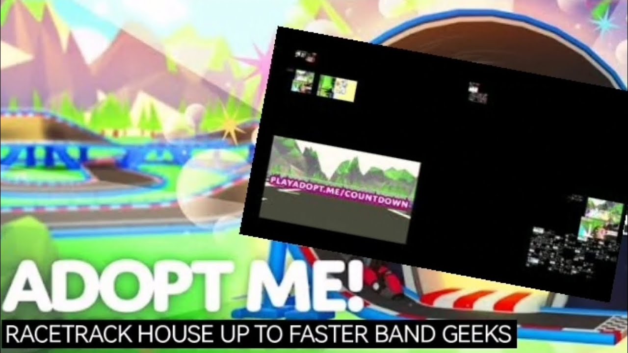 up to faster adopt me racetrack house update band geeks - YouTube