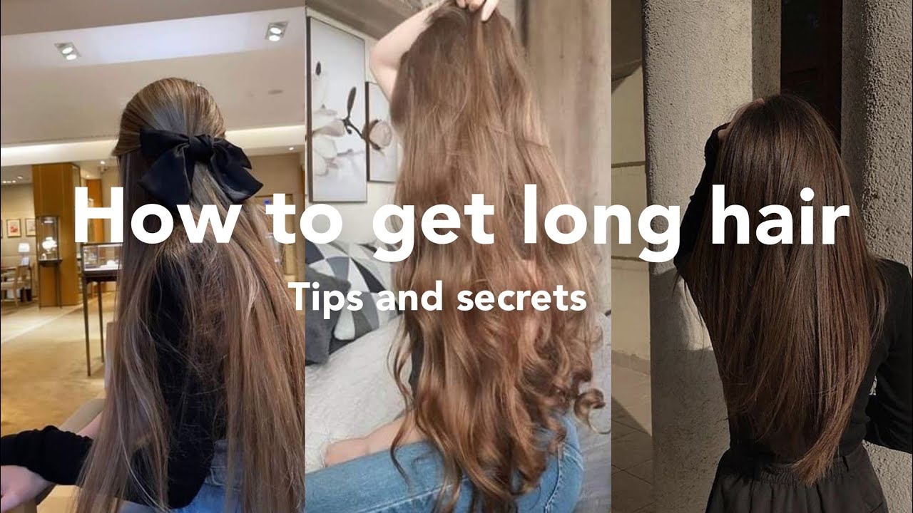 HOW TO GET LONG HAIR | tips for get long hair. - YouTube