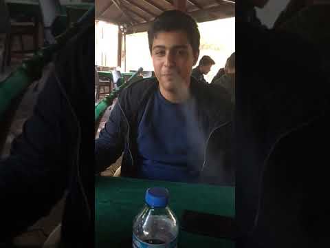 Nargile dumani tek delikten cikiyor