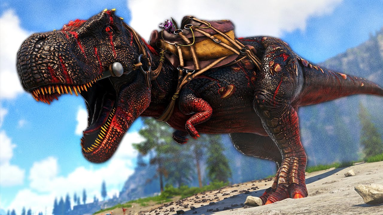 I Sacrificed 10 DINOSAURS to Create a MEGA REX! | ARK MEGA MODDED ...