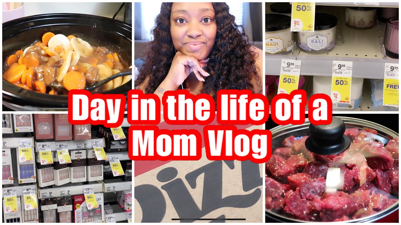 SUNDAY VLOG | Watch me Cook: Crockpot Beef Stew, Walgreens, Pizza ...