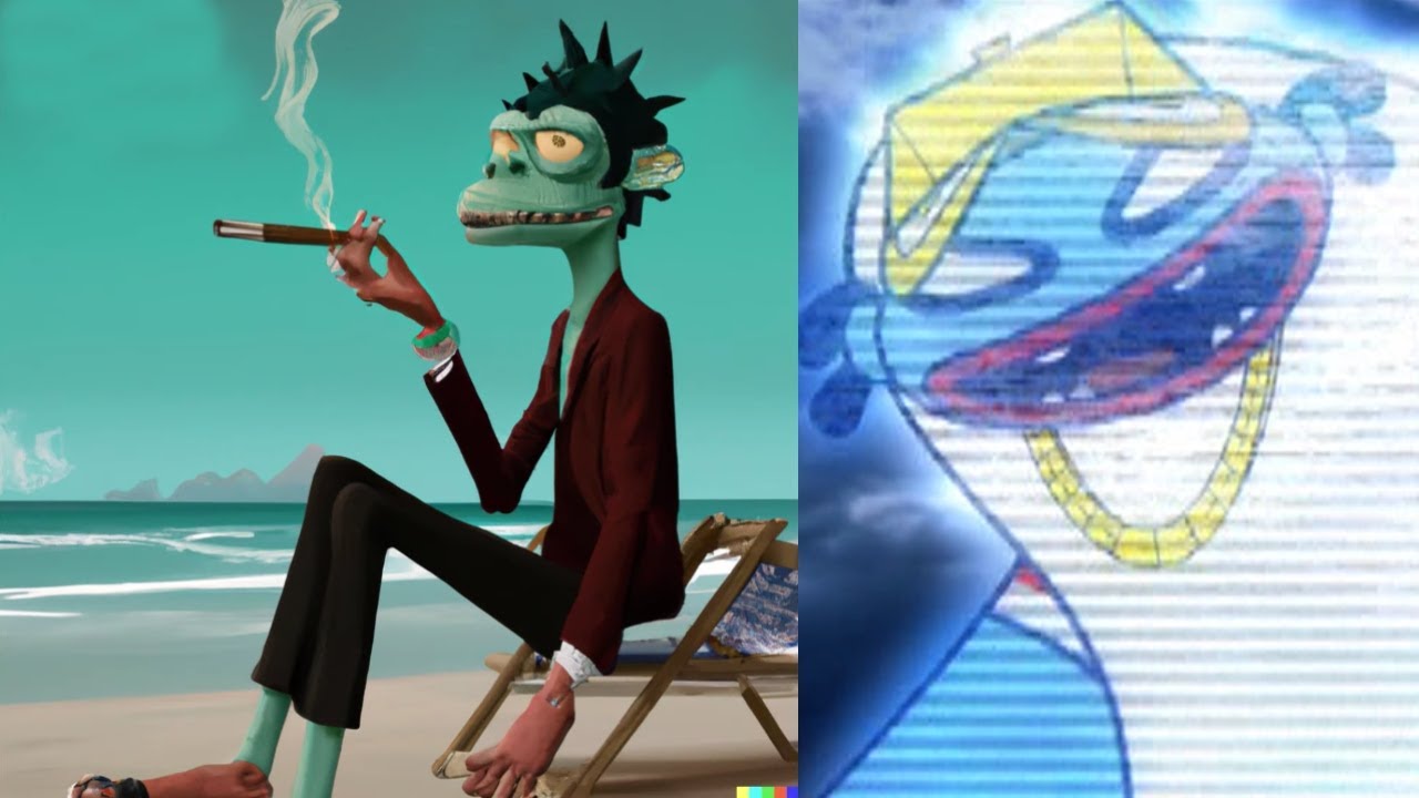 Captain Chicken by Gorillaz is just Flimsy Steve - YouTube