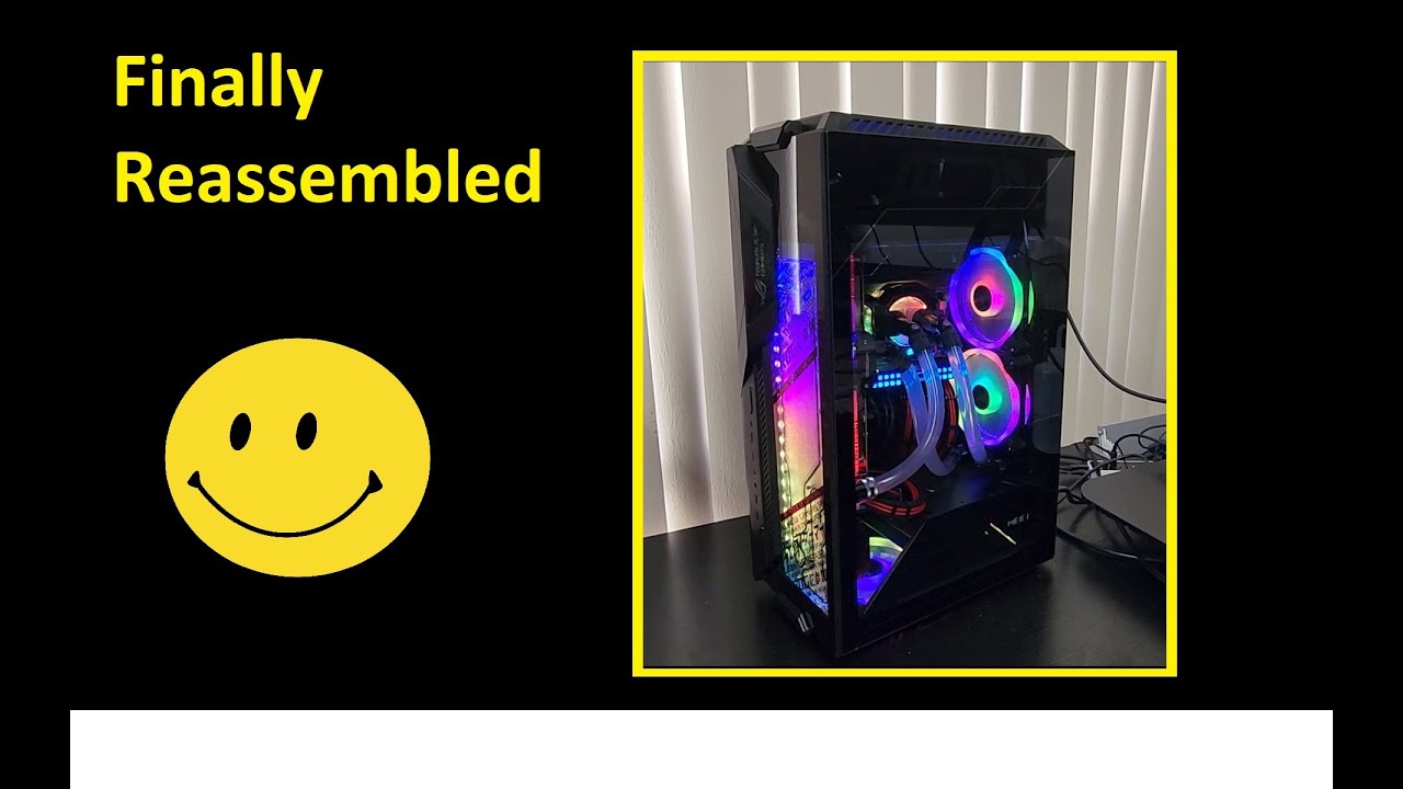 Part 2: Exploded 5900x Custom Loop Computer Reassembly - YouTube