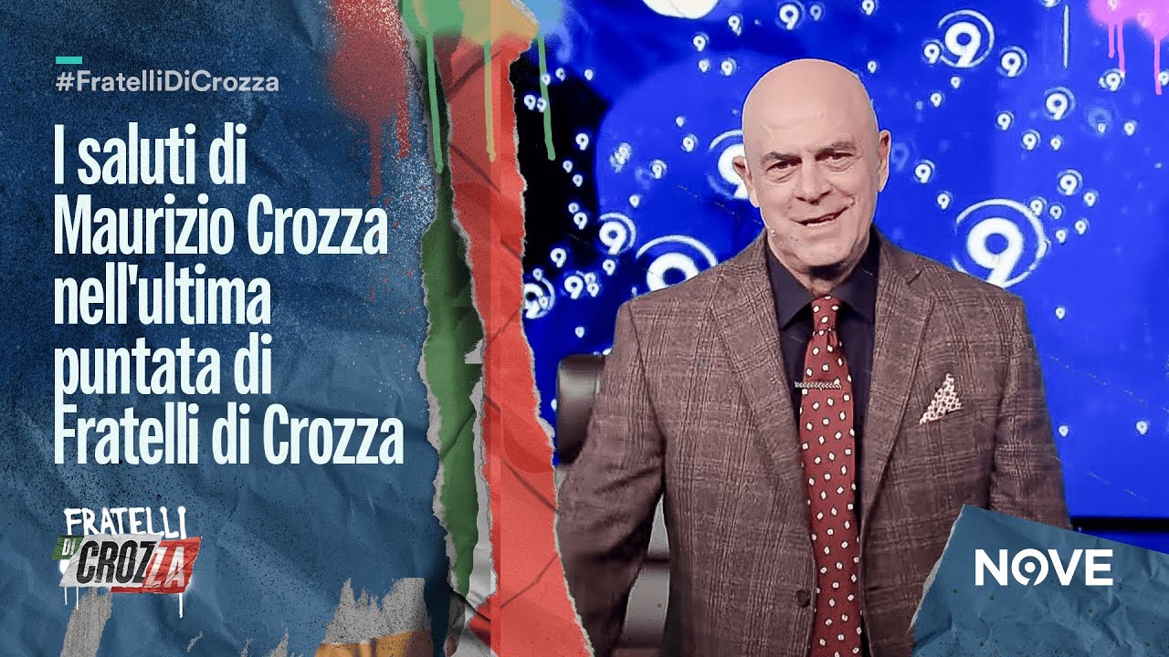 I saluti di Maurizio Crozza nell'ultima puntata di Fratelli di Crozza ...