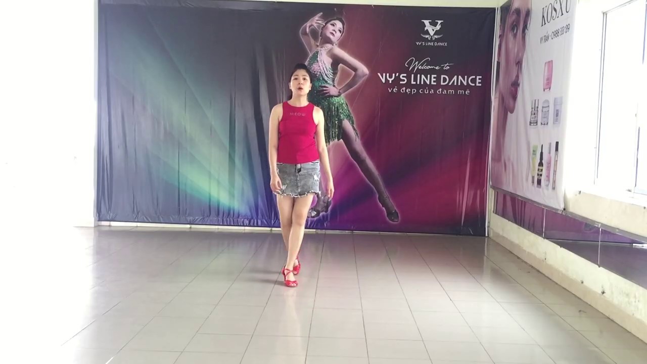 That's me tutorial line dance - Vy's Linedance - YouTube