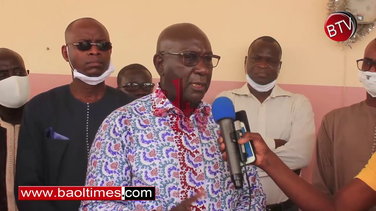 Aziz Aidara partisan de Mme Aminata Tall sur les locales - YouTube