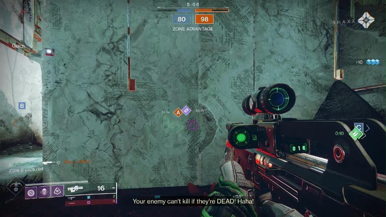 Destiny 2 Mida Multi-Tool Catalyst completed in Momentum Control - YouTube