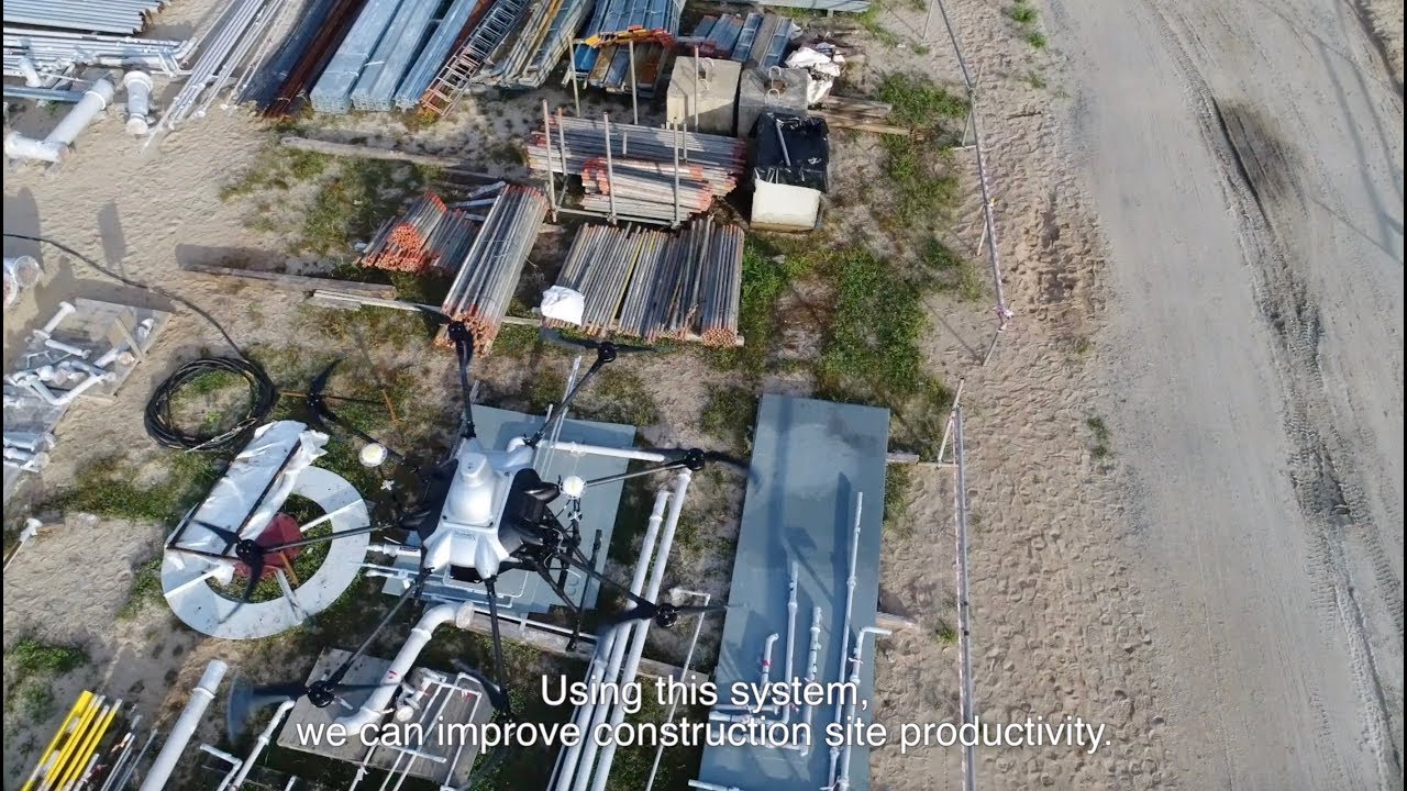 SkymatiX Drone&RFID Material Control System - YouTube