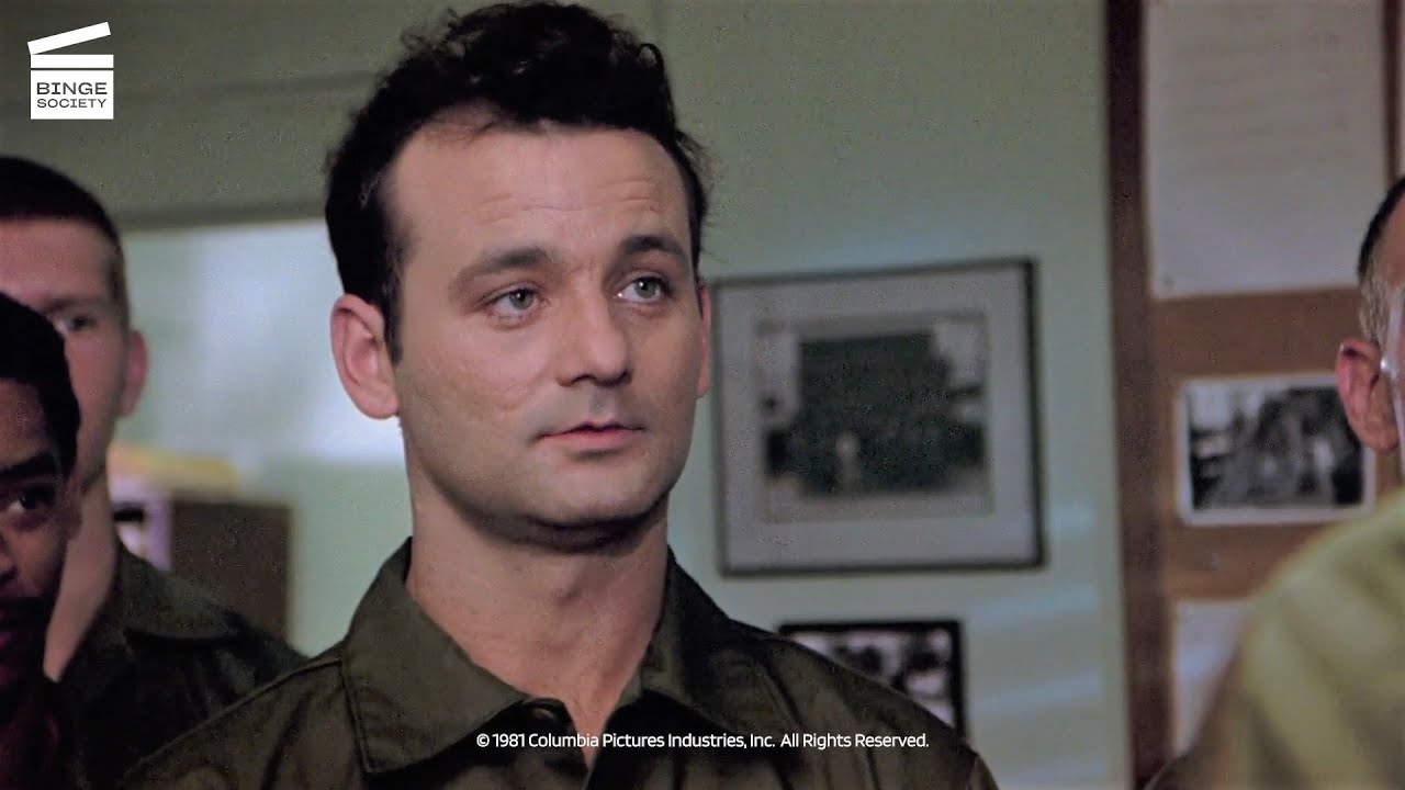 Stripes: Winger challenges Sgt. Hulka (HD CLIP) - YouTube