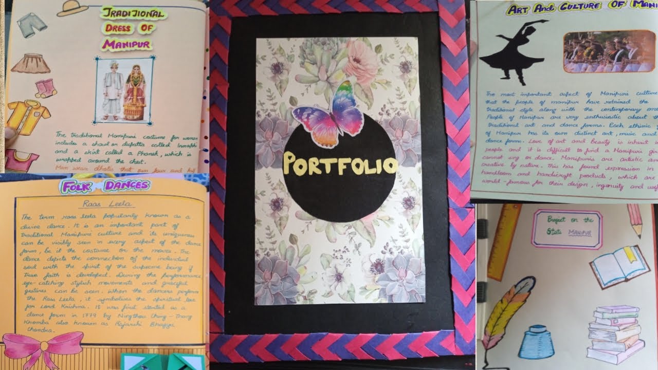 Art integrated project on Manipur| NCERT - CBSE|Creative ideas - YouTube