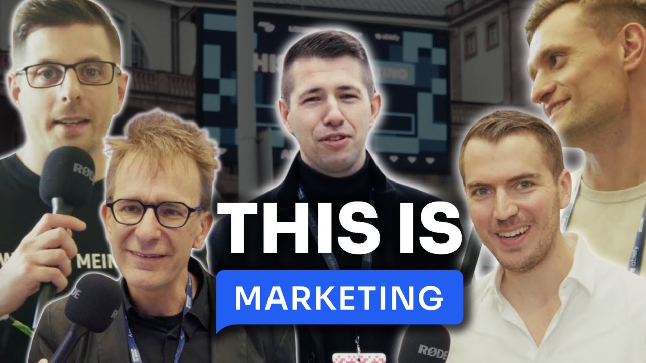 EINBLICK: This Is Marketing 2024 (mit Marcel Knopf, Philipp Epping, Gerald Hörhan, ...) - YouTube