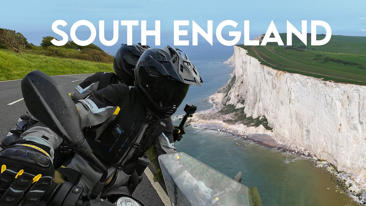 UK Motorcycle Tour - Does South England Have The Best Coastline? - YouTube