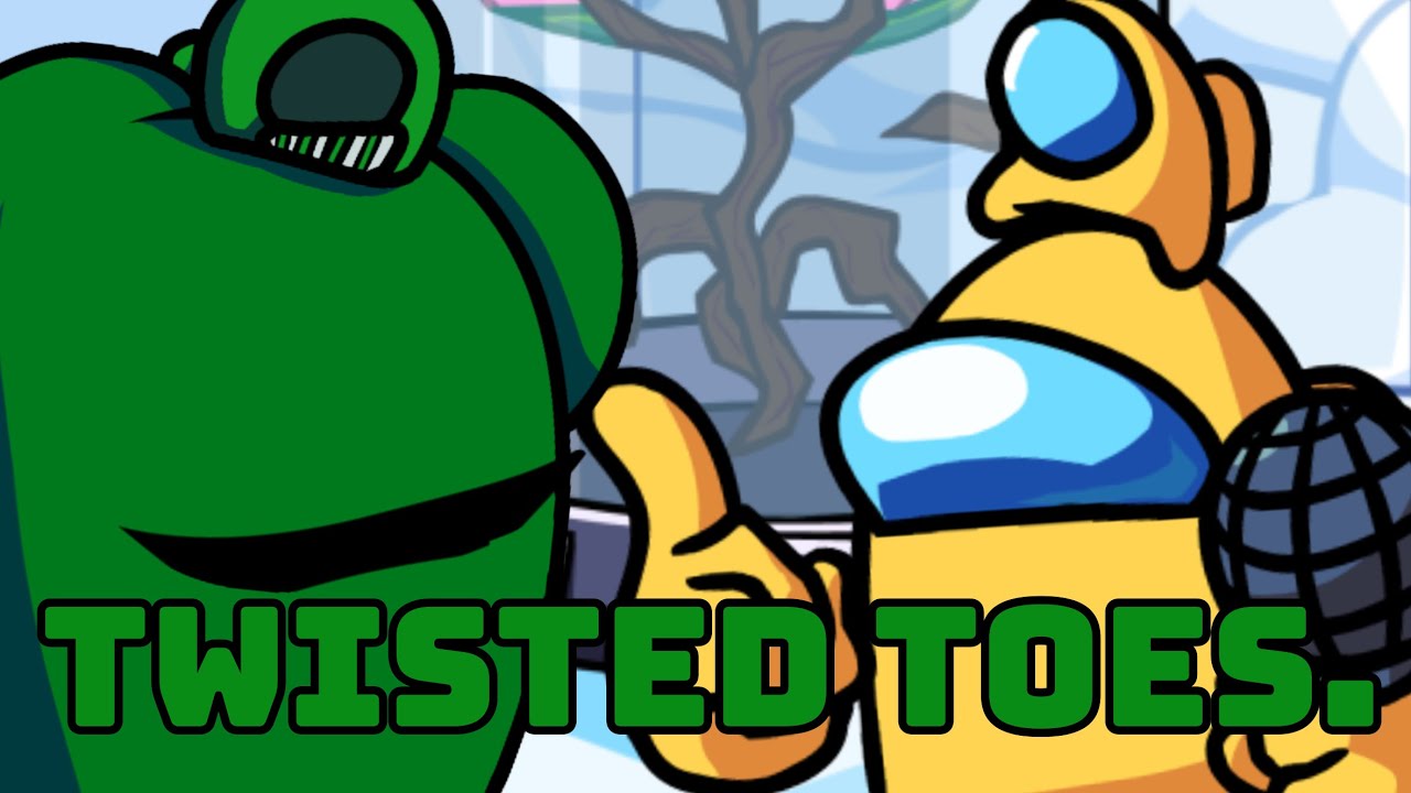 twisted toes sprite Animation.【fnf twisted toes】 - YouTube