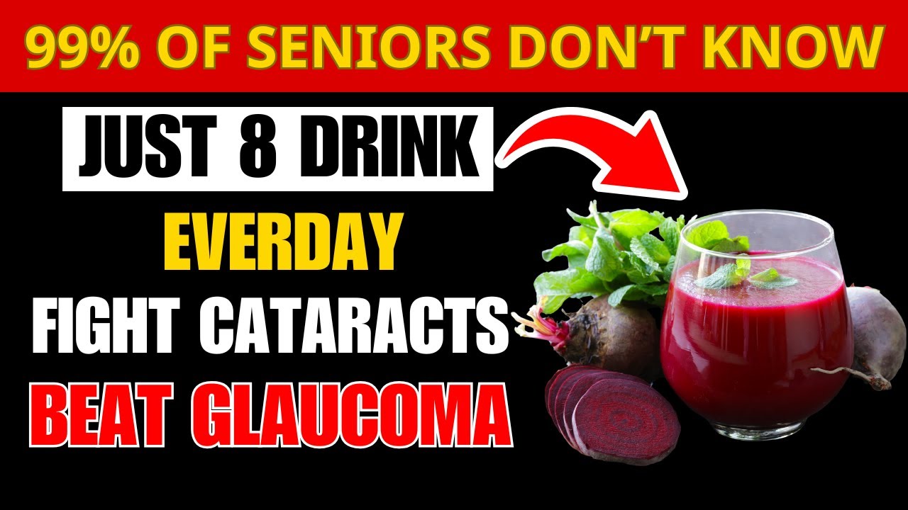 8 Drinks That Protect Eyes & Reverse Vision Loss for Seniors - YouTube