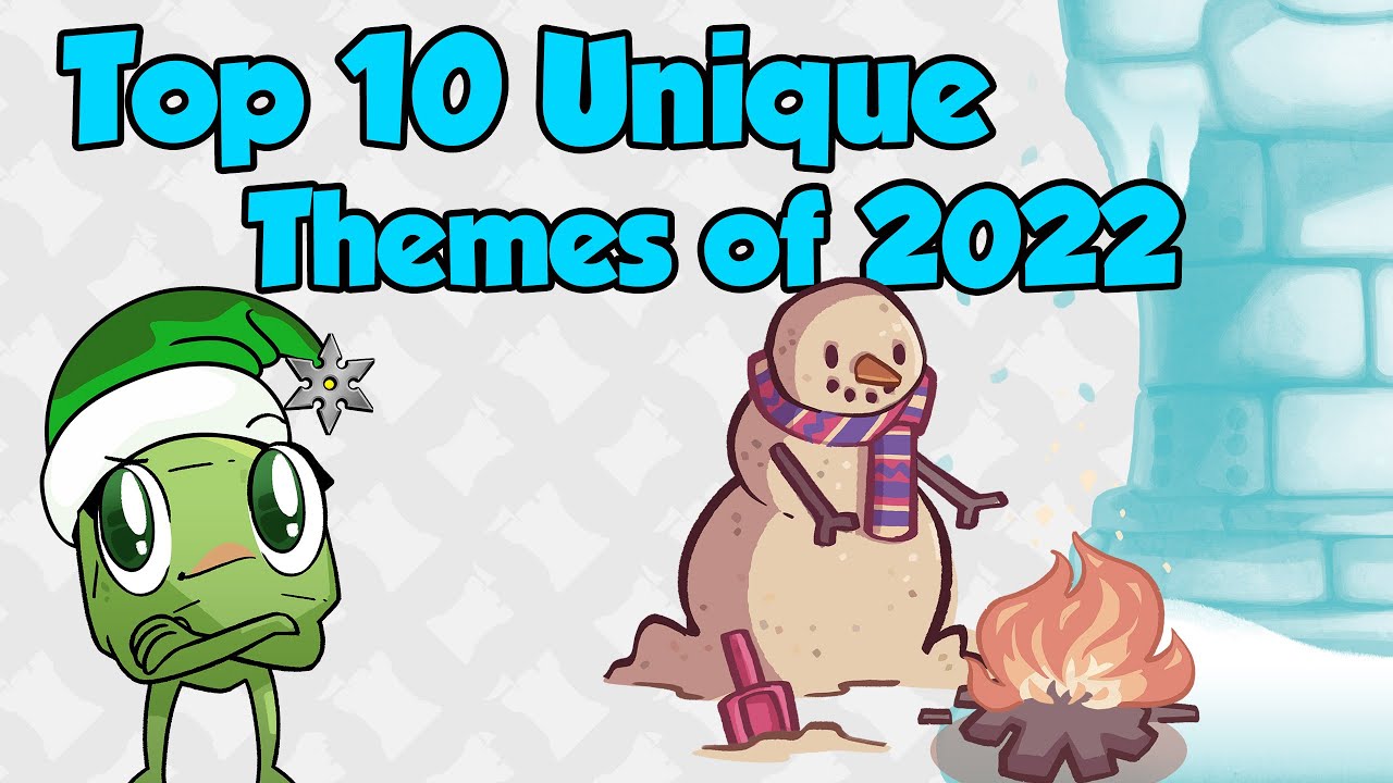 Top 10 Unique Themes of 2022 - with Camilla Cleghorn - YouTube