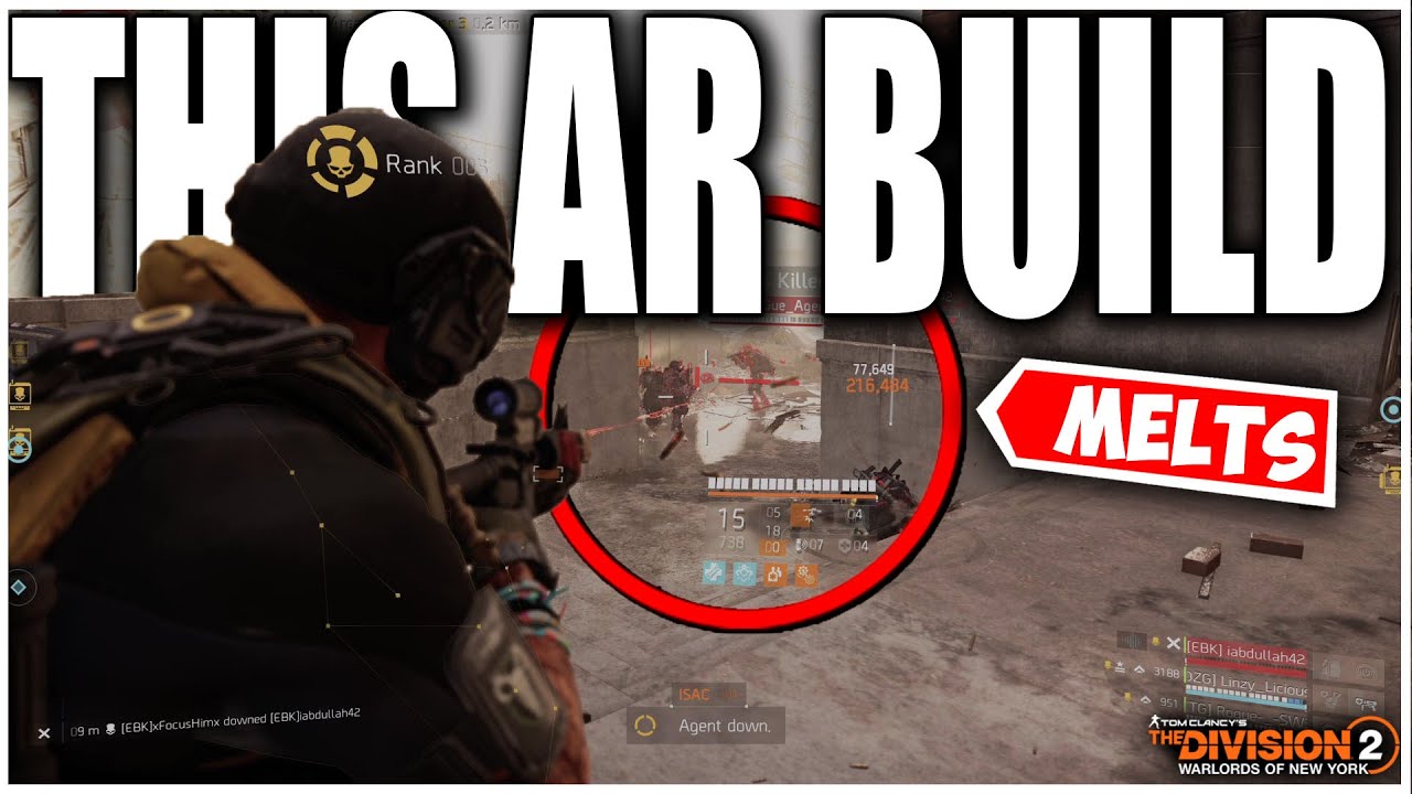THIS DIVISION 2 AR BUILD JUST MELTS ARMOR IN THE DARKZONE - 55% CRIT ...