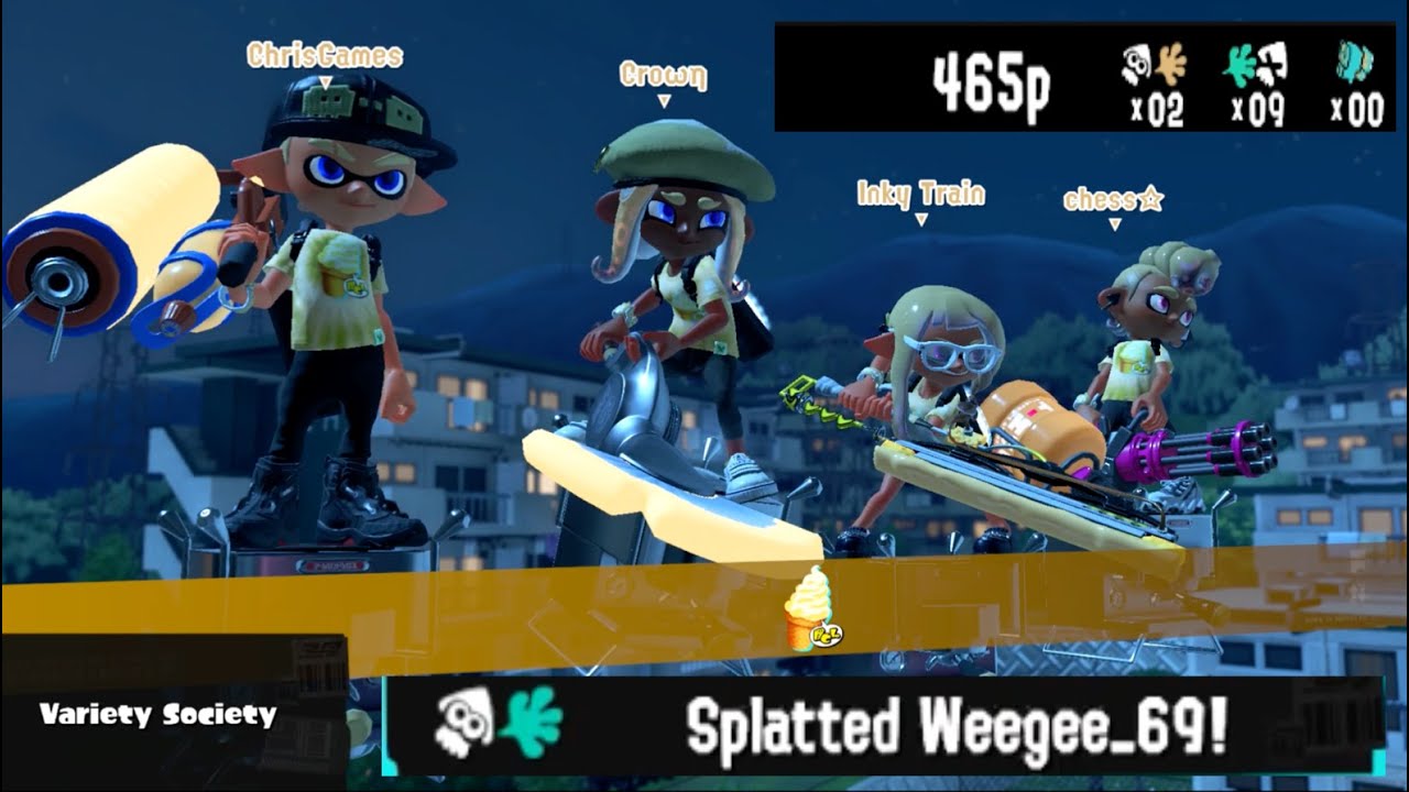 Splatoon 3 but I am dead weight for team vanilla - YouTube