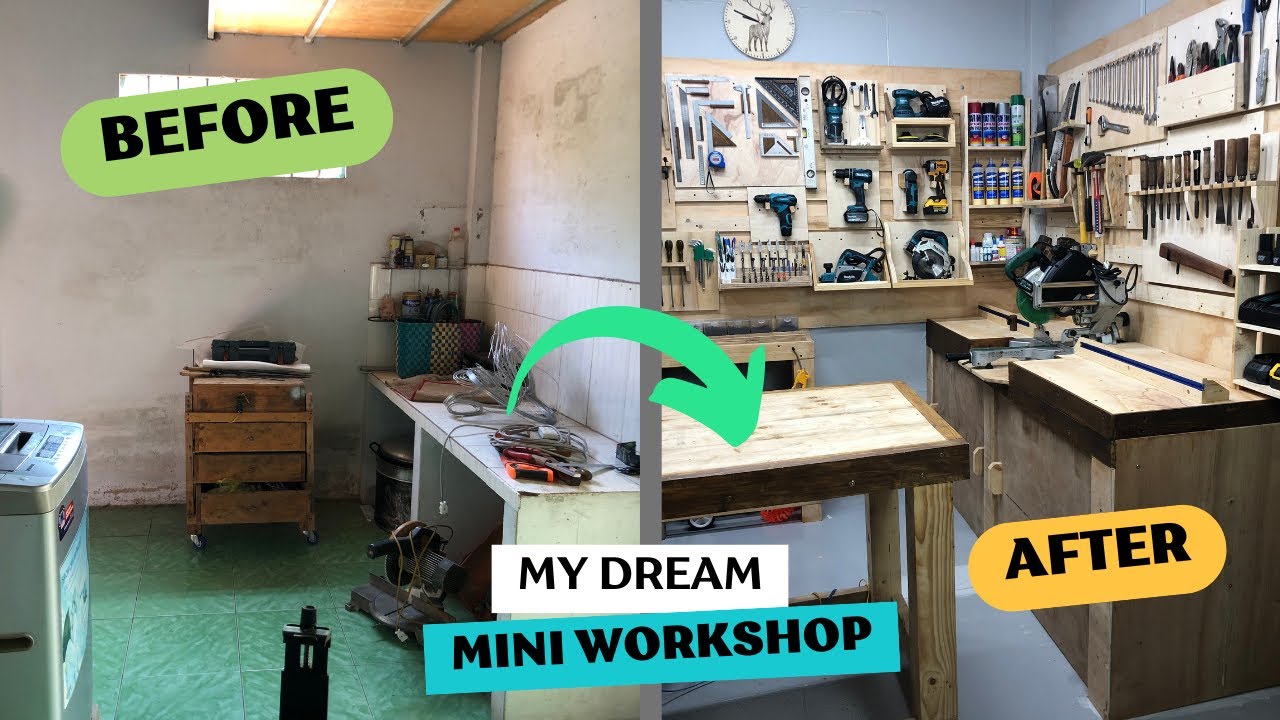 250 Hours to Build a Small Workshop. - YouTube