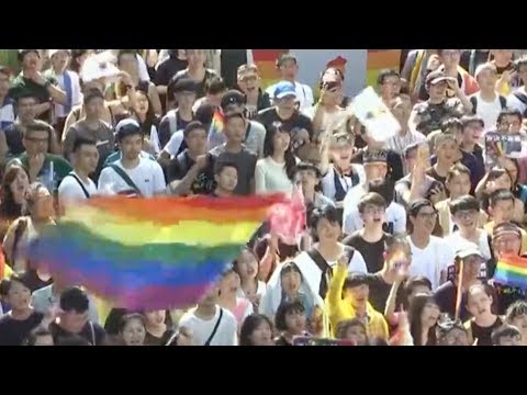 Taiwan legislature approves same-sex marriage