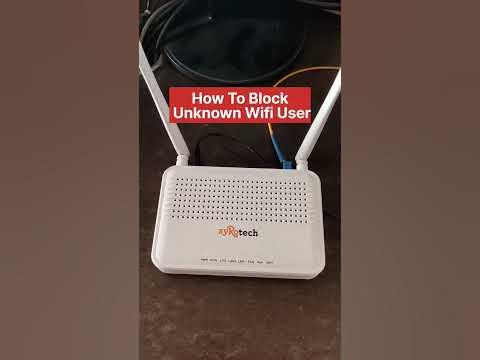 How To Block Unknown Wifi Users | Mac Fingering #macfilter #wifi #bsnlftth - YouTube