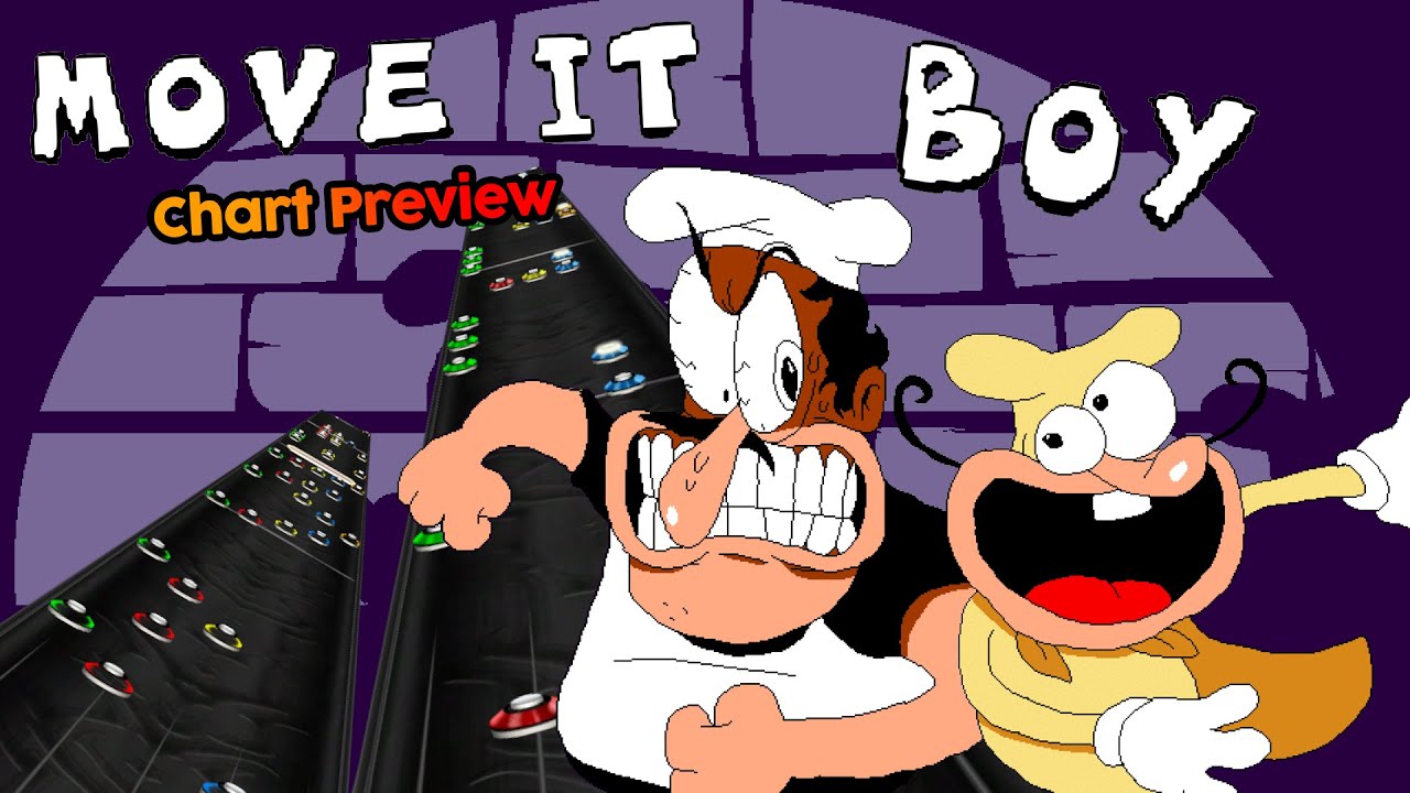 Move it, Boy // Clone hero chart preview - YouTube