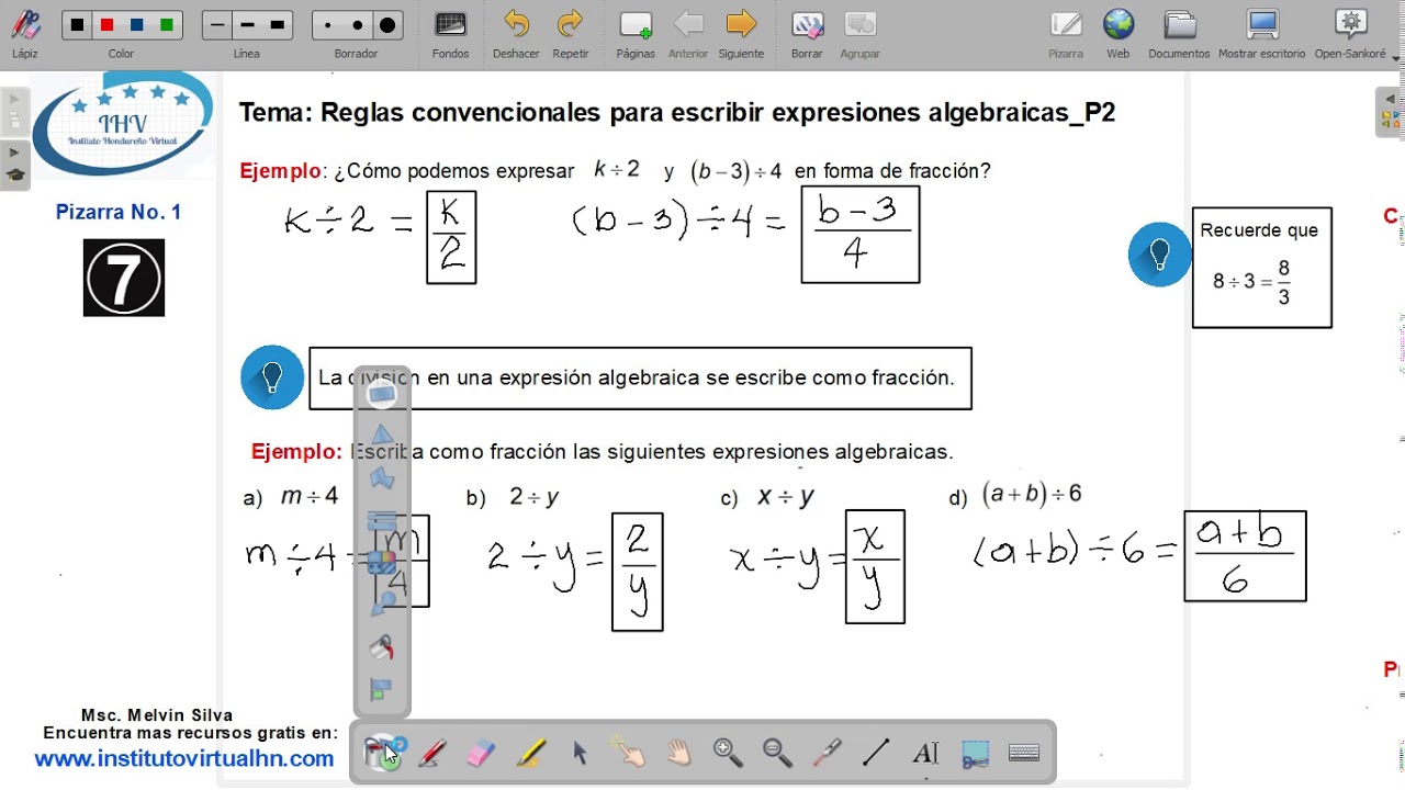 7_18 Reglas convencionales para escribir expresiones algebraicas_p2 ...