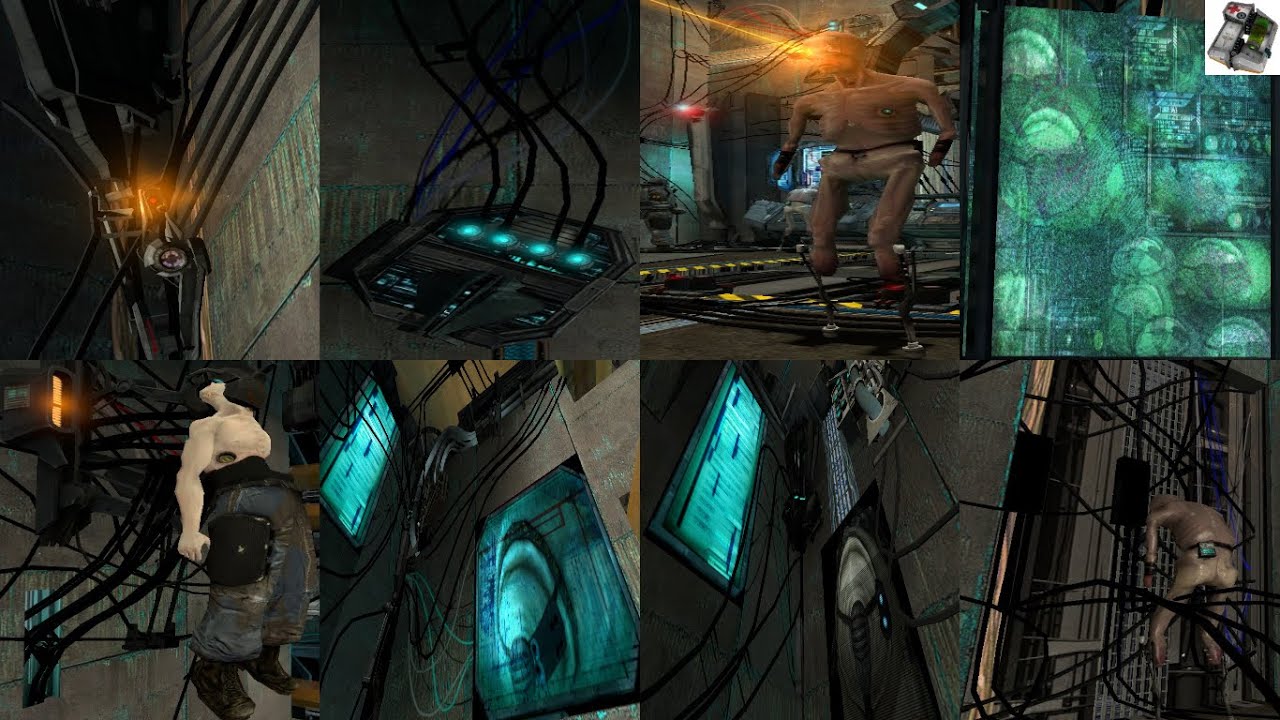 Half-Life 2: Combine Stalker Energy Beam Test Part 6 - High Powered ...